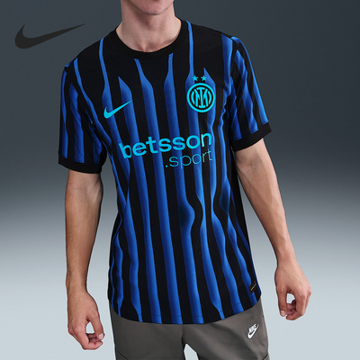 Nike/耐克正品Dri-FIT ADV男士修身运动条纹短袖T恤HJ4545-439