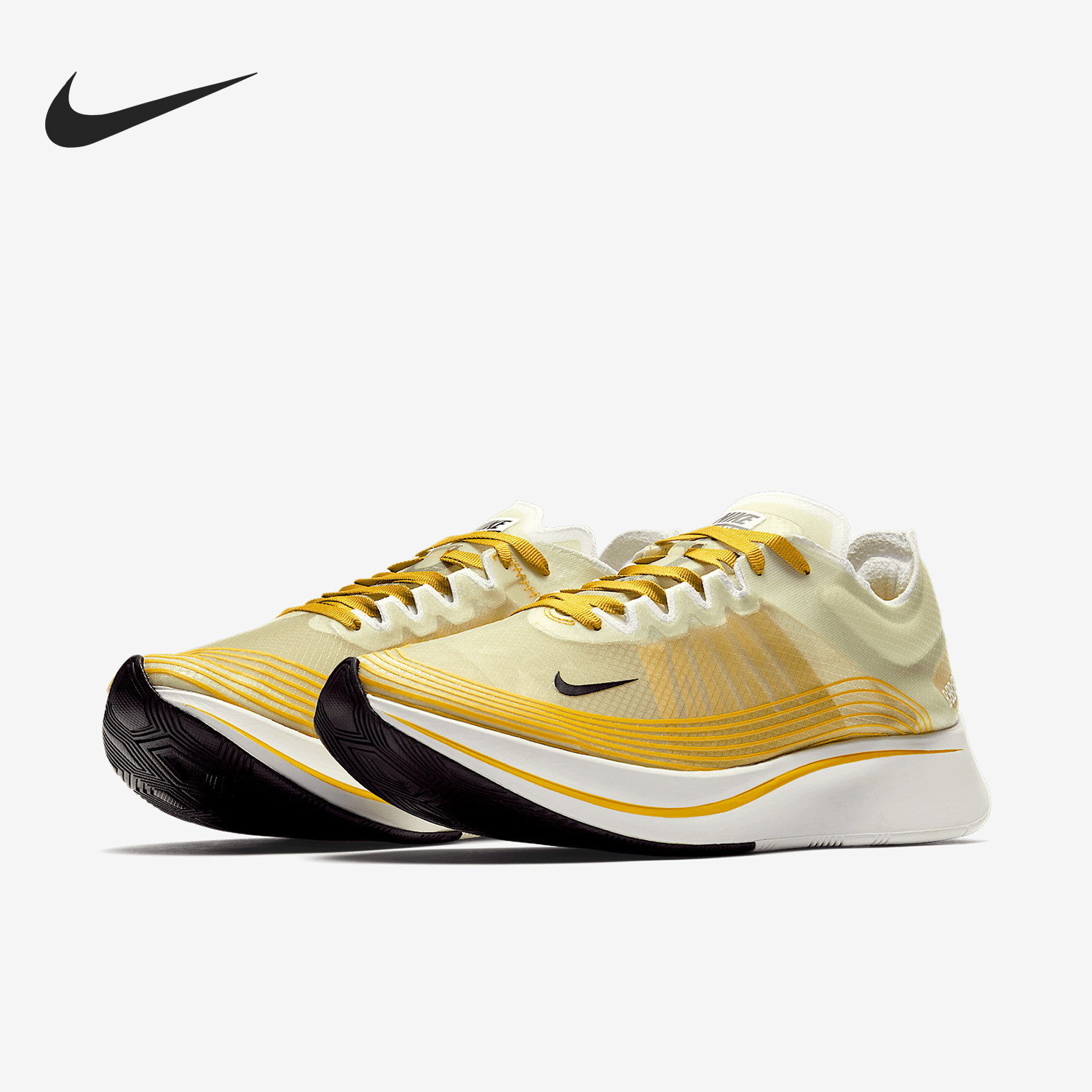 Nike/耐克正品Zoom Fly SP 男子马拉松反光大勾休闲跑步鞋 AJ9282