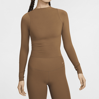 耐克女士运动训练长袖运动T恤