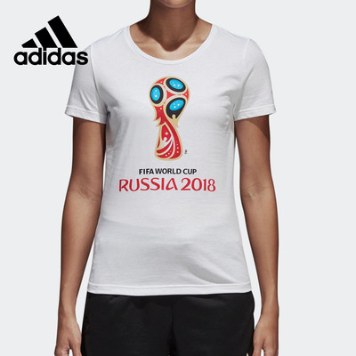 世界杯女子足球短袖运动T恤