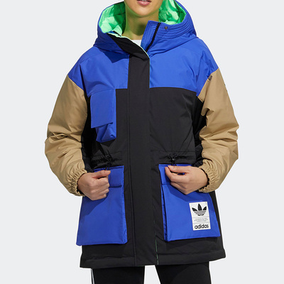 Adidas/阿迪达斯女子连帽羽绒服