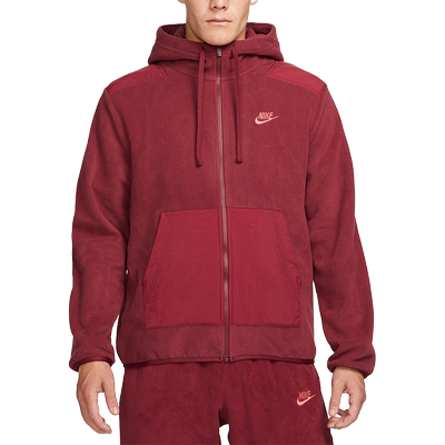 耐克男子连帽加绒夹克外套