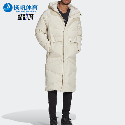 Adidas/阿迪达斯正品BIGBAFLEDOWNCOAT男经典中长款羽绒服HN9926
