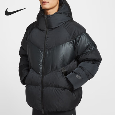 Nike/耐克正品2025冬季款男士连帽套头运动羽绒服IB2961-010