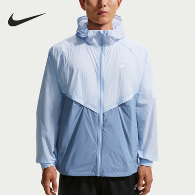 Nike/耐克正品Windrunner男士轻盈拉链防晒夹克外套IO9628-407