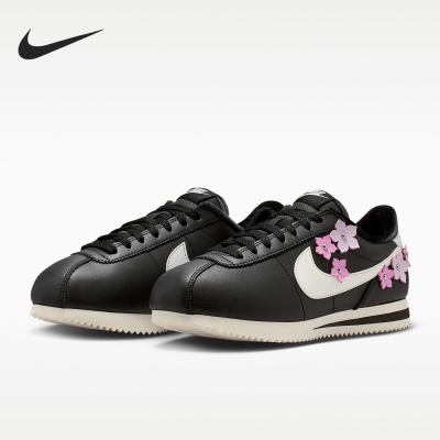 Nike/耐克正品Cortez LTR FLORETTE女士耐磨休闲鞋IV5675-001