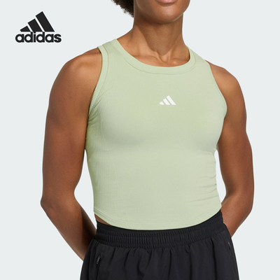 Adidas/阿迪达斯正品夏季女士低强度亲肤经典运动内衣KQ5244