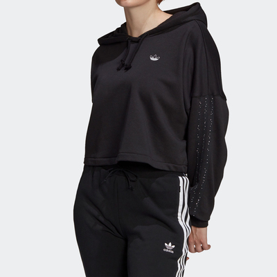 阿迪达斯休闲女子套头卫衣正品