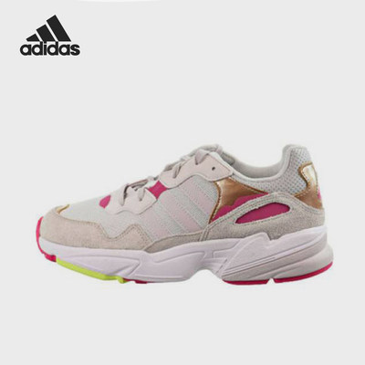 Adidas阿迪达斯正品Yung-96 J大童运动舒适耐磨休闲鞋EE4355