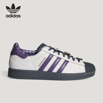 Adidas/阿迪达斯正品三叶草男女休闲低帮系带耐磨日常板鞋KH8023