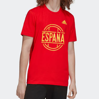 Adidas/阿迪达斯正品SPAIN 26夏季男装足球运动短袖T恤FT6051