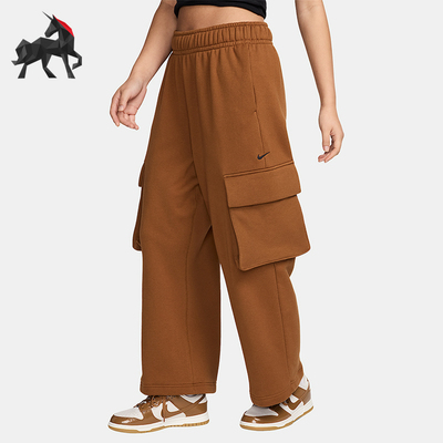 耐克女士运动休闲工装长裤