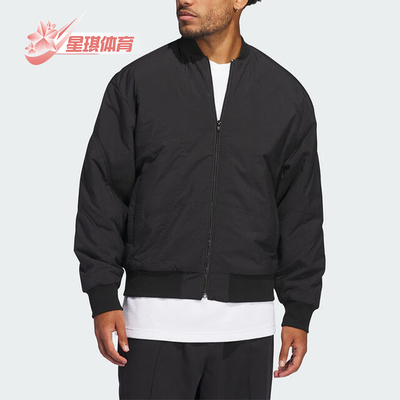 阿迪达斯男士运动休闲棉服