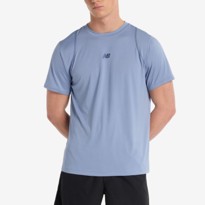 New Balance新百伦正品男圆领套头休闲运动短袖T恤MT51607-DUS
