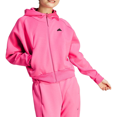 阿迪达斯官方正品女子宽松外套