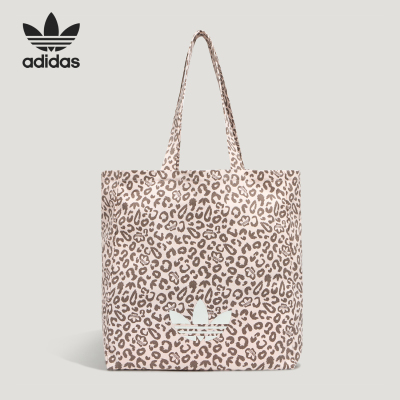 Adidas/阿迪达斯官方正品三叶草LEOPARDTOTEBAG新款托特包LC8238