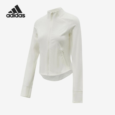 Adidas/阿迪达斯正品立领拉链长袖夹克新款经典女夹克外套KH2677