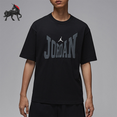 Nike/耐克正品Jordan男士休闲印花圆领经典透气短袖HV3895-010