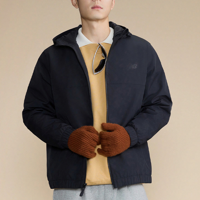 New Balance/NB正品2025新款男士休闲百搭梭织夹克AMJ51383-BK