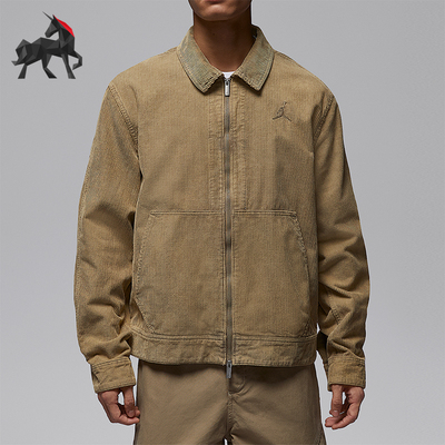 Nike/耐克正品JORDAN男士日常刺绣耐穿翻领休闲外套IF1826-247