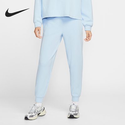 Nike/耐克正品Dri-FIT女士运动柔软顺滑中腰训练长裤HQ8185-441