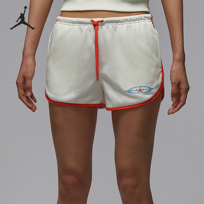 Nike/耐克官方正品JORDAN女士中腰印花针织透气短裤IF0068-133