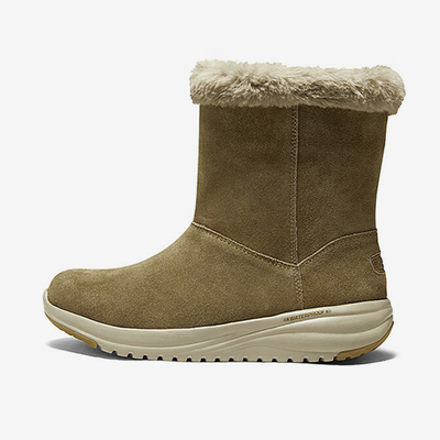 Skechers/斯凯奇正品ON-THE-GO STELLAR女子高帮保暖雪地靴