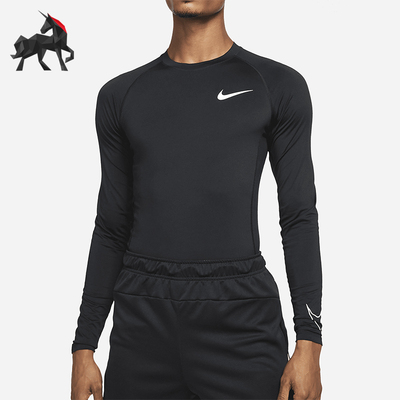 Nike/耐克正品Dri-FIT男士轻盈透气跑步运动长袖T恤DD1990-010