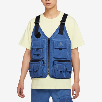 Nike耐克正品ACG男工装多口袋越野钓鱼透气速干马甲CZ4001-492