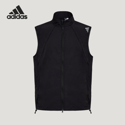 Adidas/阿迪达斯官方正品男士未来感休闲运动无袖背心马甲LC6367