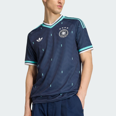 Adidas/阿迪达斯正品夏男印花修身针织经典足球运动短袖T恤JN2074