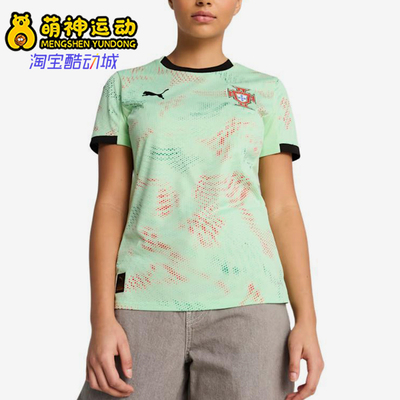 Puma/彪马正品2025新款女士经典足球运动透气短袖T恤779211-05