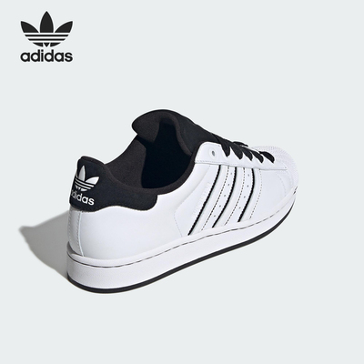 阿迪达斯男女经典贝壳头休闲板鞋