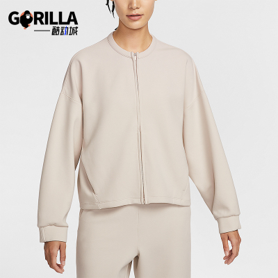 Nike/耐克正品2026春季款女士日常圆领针织耐穿外套II5326-104