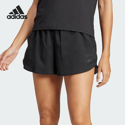 Adidas/阿迪达斯官方正品夏季新款女士健身训练跑步短裤JH3365