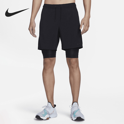 Nike/耐克正品Dri-FIT Unlimited 男士二合一短裤DV9335-010