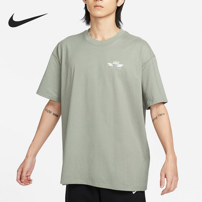 Nike/耐克正品春季新款男士宽松运动休闲短袖T恤HJ6544-053