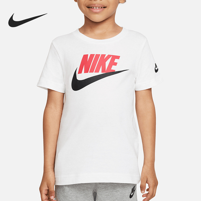 Nike/耐克正品夏季新款婴童经典轻便透气短袖T恤DX7631-100