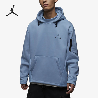 Nike/耐克正品Air Jordan男子加绒保暖连帽卫衣DV7682-427
