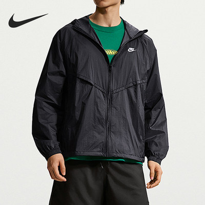 Nike/耐克正品Windrunner男士轻盈防晒运动外套IO9628-010