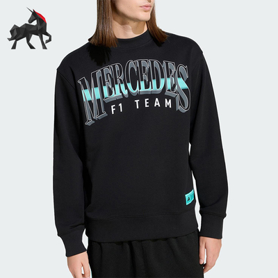 Adidas/阿迪达斯正品2025冬季款男士日常圆领套头耐穿卫衣KG4747
