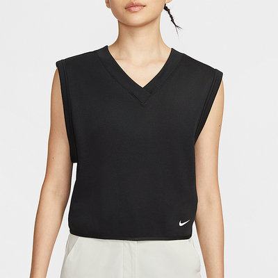 Nike/耐克2025夏季款女透气高尔夫无袖背心T恤休闲上衣IH0940-010