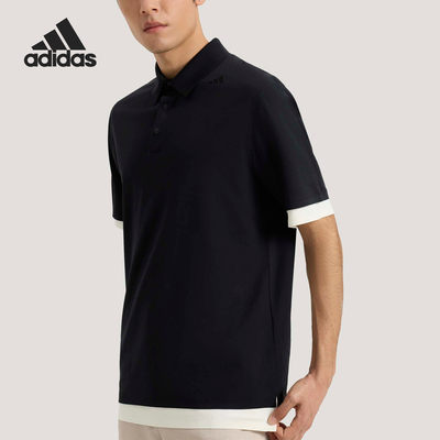 Adidas/阿迪达斯正品2026男士运动休闲经典舒适透气POLO衫KE4041