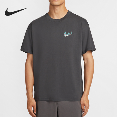 耐克男士针织透气运动短袖