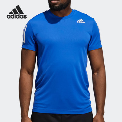 Adidas/阿迪达斯正品夏季新款男子运动训练休闲短袖T恤H11107