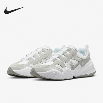 Nike/耐克正品Tech Hera男女翻毛皮运动低帮老爹鞋FJ9532-100