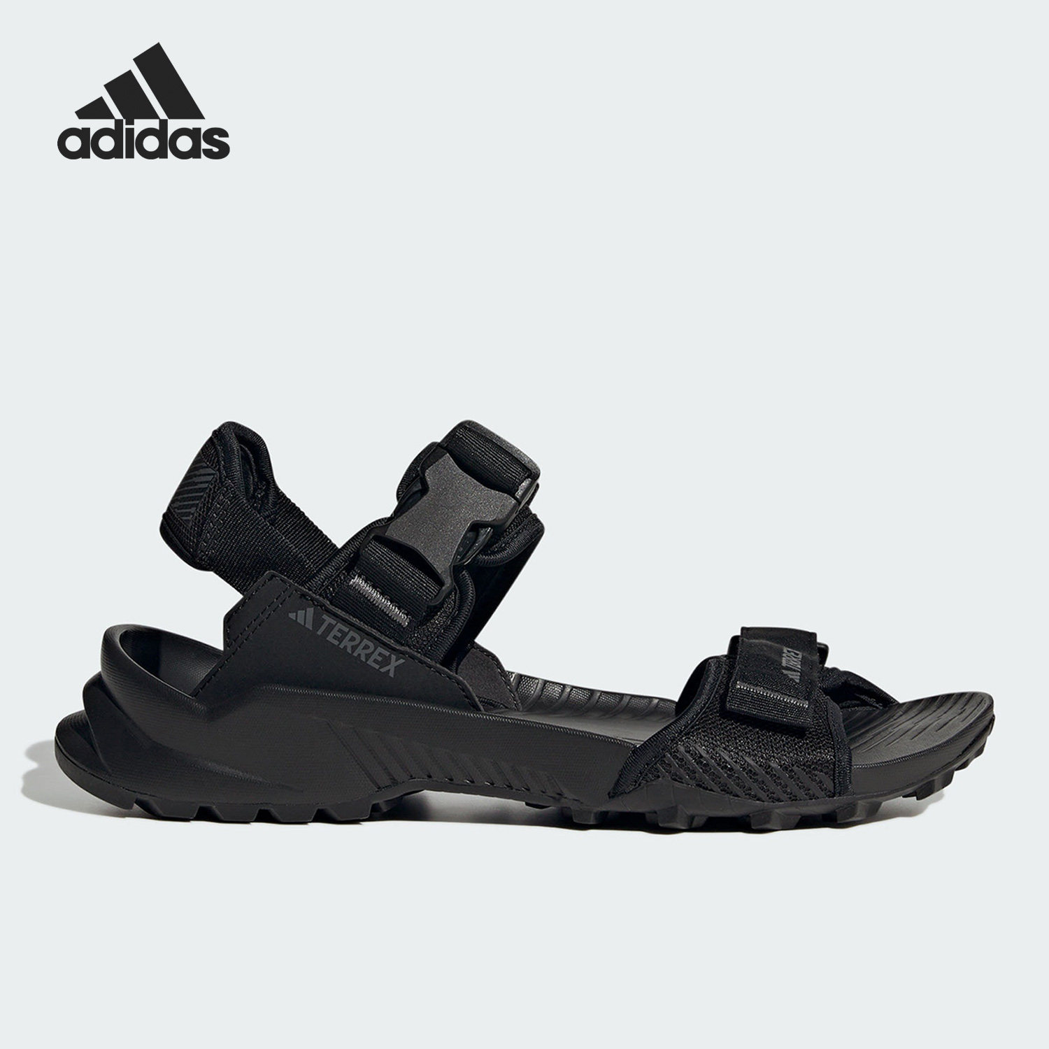 Adidas/阿迪达斯正品24新款男女休闲运动户外沙滩凉鞋 ID4269