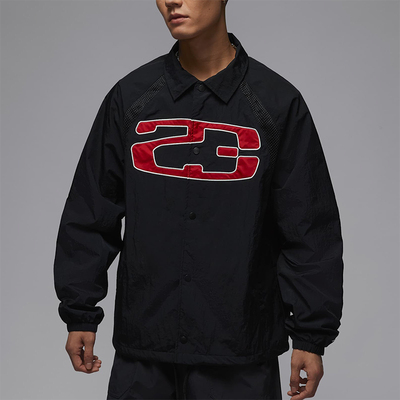 Nike/耐克正品JORDAN男士透气宽松翻领健身运动外套HF9332-010