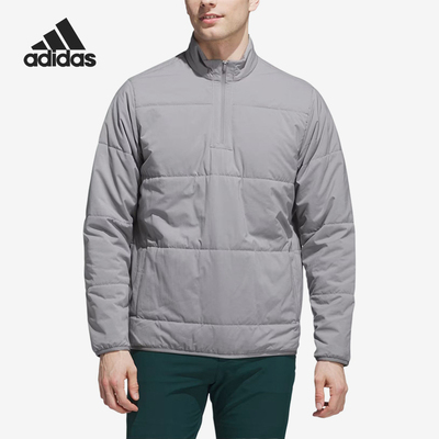 Adidas/阿迪达斯官方正品新款男女灰色高尔夫休闲夹克外套KA7947