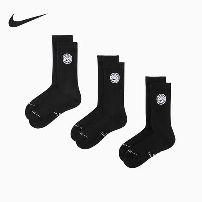 Nike/耐克正品NikeBasketbalNike休闲舒适经典透气袜子IH8631-902